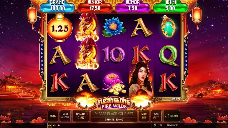 Fuzanglong Fire Wilds | Popular Chinese Themed Slot Game